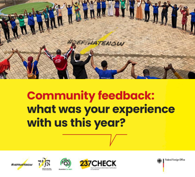 Community Feedback For Better Implementation Of The #defyhatenow ...
